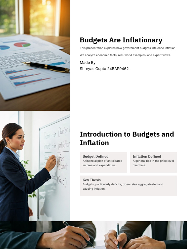 Budgets Are Inflationary | PDF