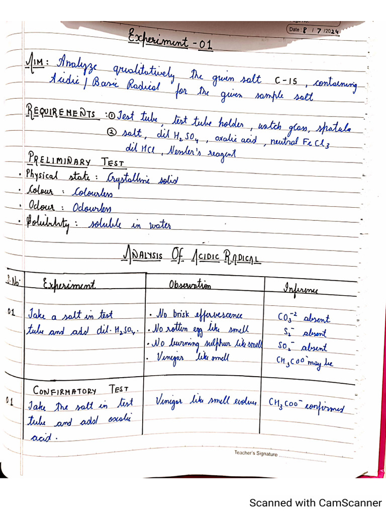 Chem Labmanual | PDF