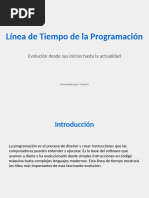 Línea de Tiempo de Lenguajes de Programación | PDF | Lenguaje de ...
