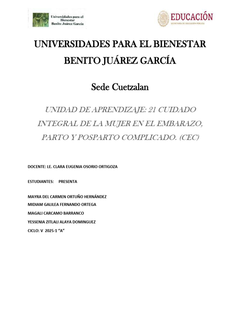 21.1 Equipo 3A | PDF | El embarazo | Menopausia