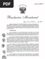 RM 251-2024 Minsa - Norma Técnica Anemia 2024 | PDF | Partería | Anemia