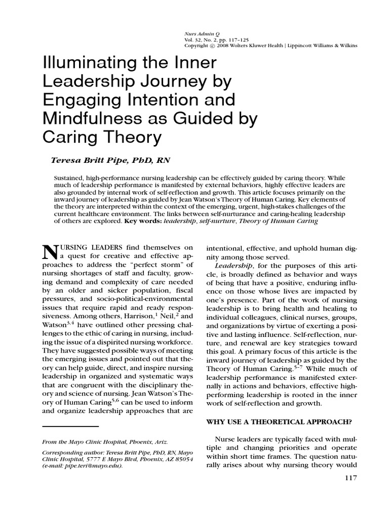 Illuminating The Inner Leadership | PDF | Leadership | Learning