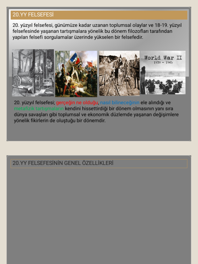 20.yy Felsefesi | PDF