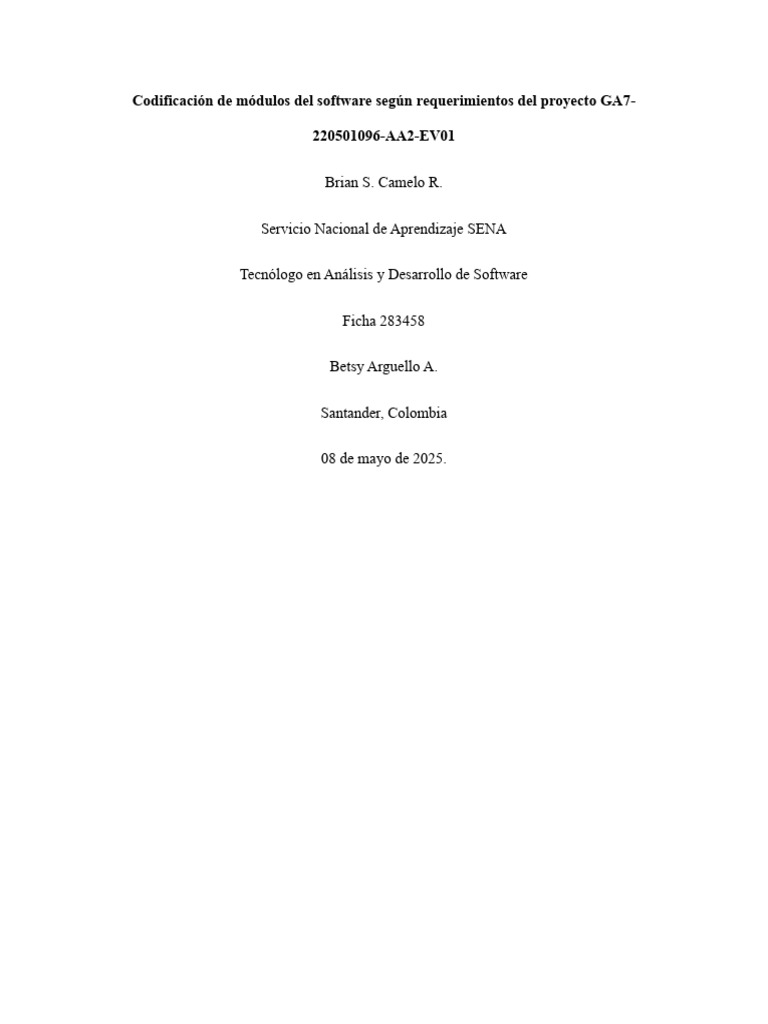 Codificación De Módulos En Python Y Crud Pdf Python Lenguaje De