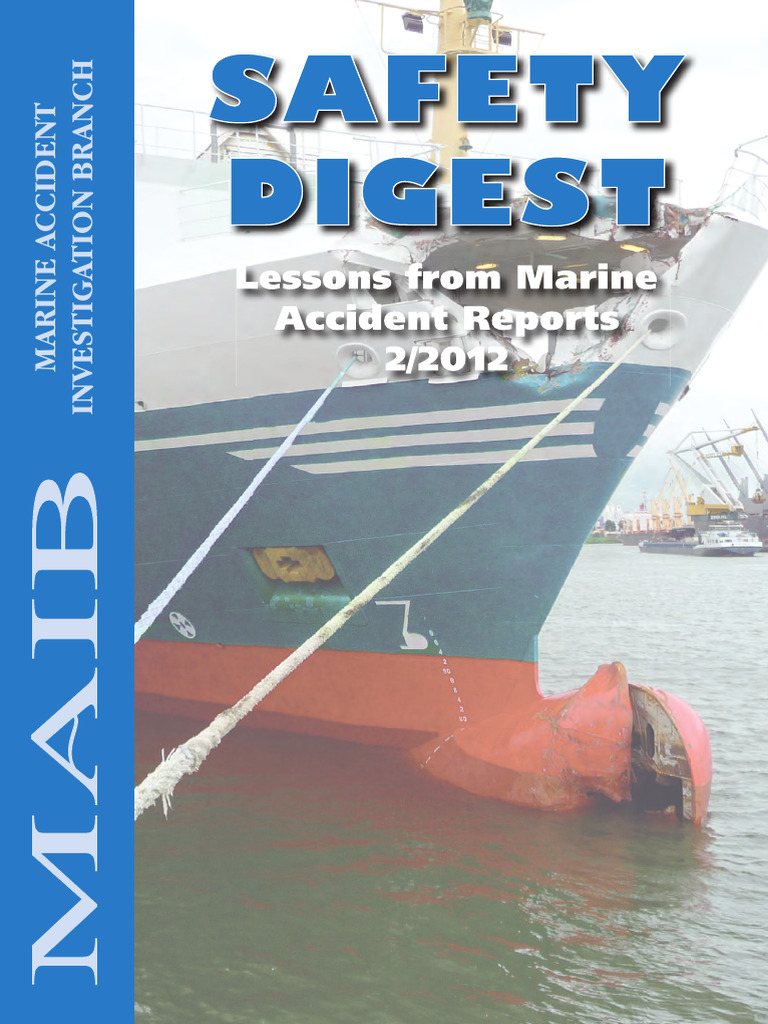 2012 SD2 MAIBSafetyDigest | PDF | Tugboat | Shipping