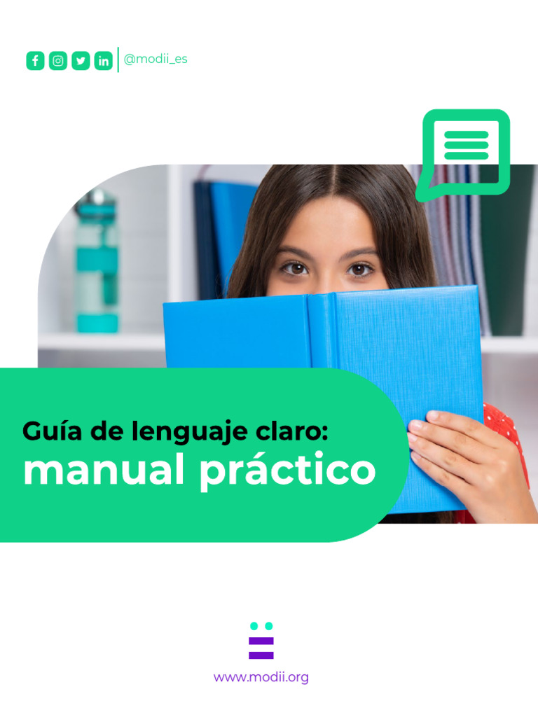Manual_practico_de_Lenguaje_claro | PDF | Lenguaje simple | Verbo