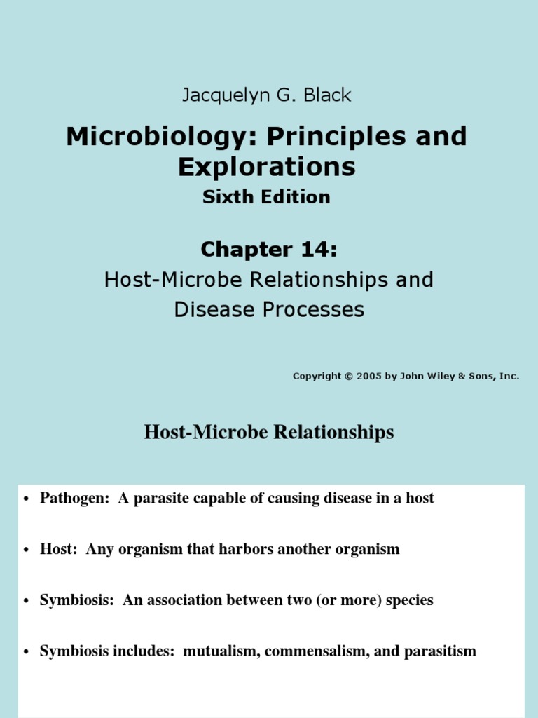 Microbiology: Principles and Explorations: Host-Microbe Relationships ...