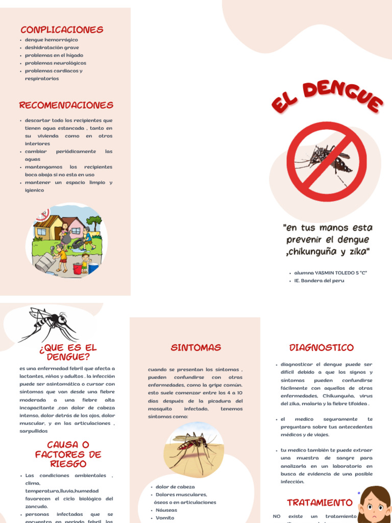 Prevención y síntomas del dengue | PDF | Fiebre del zika | Medicina