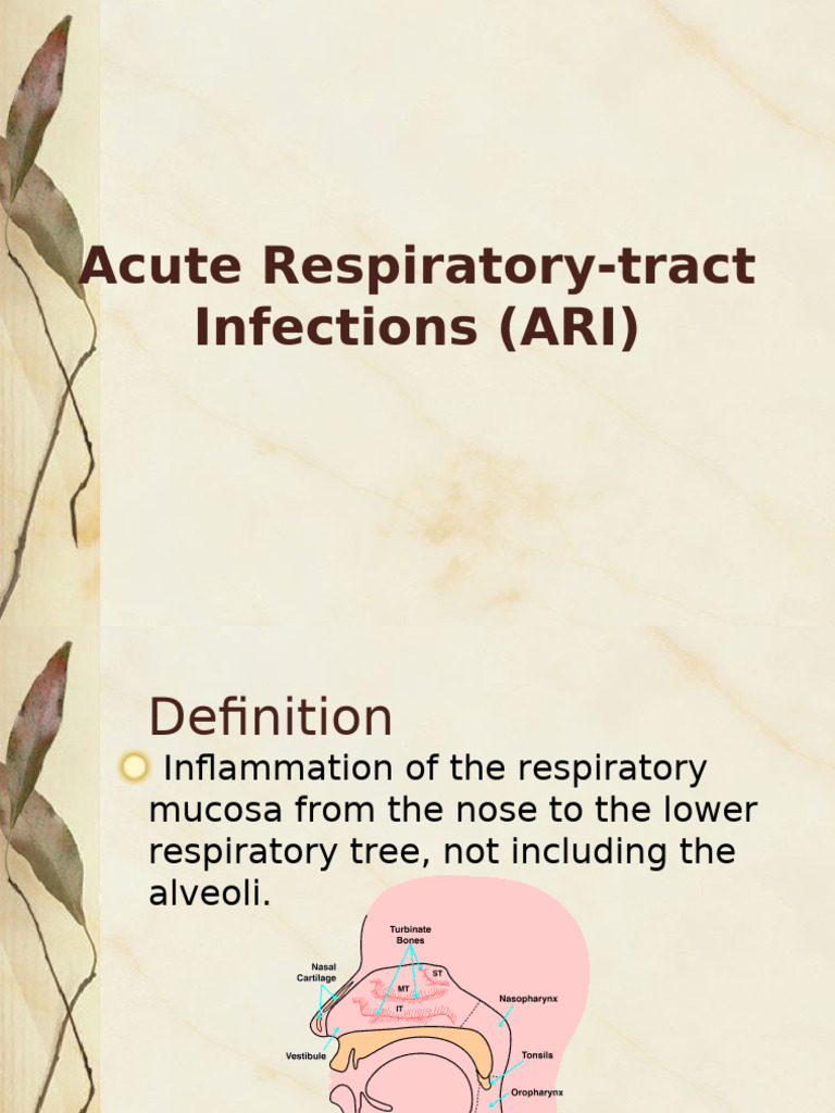 Acute Respiratory Tract Infections | PDF | Common Cold | Diseases And ...