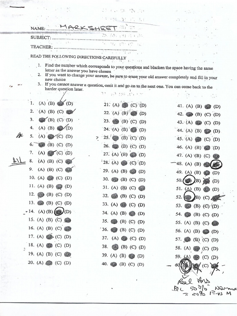 Mocks Paper 1 Form 5 Biology 2021 Answers | PDF