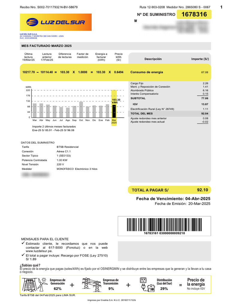 Marquez Rondan Mirtha Mercedes MZ S3 LT 9 Ah Alto Huampani: #De ...