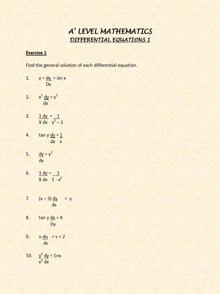 Differentiation Par Part1 Pdf