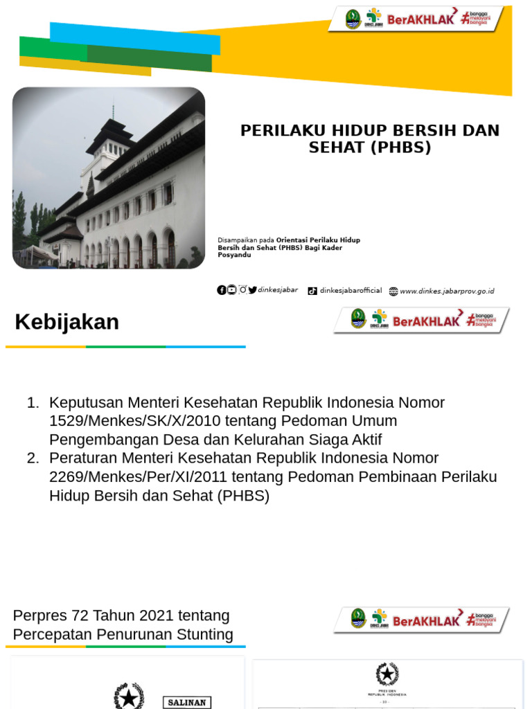 Pembinaan PHBS RT Kota Tasik . | PDF