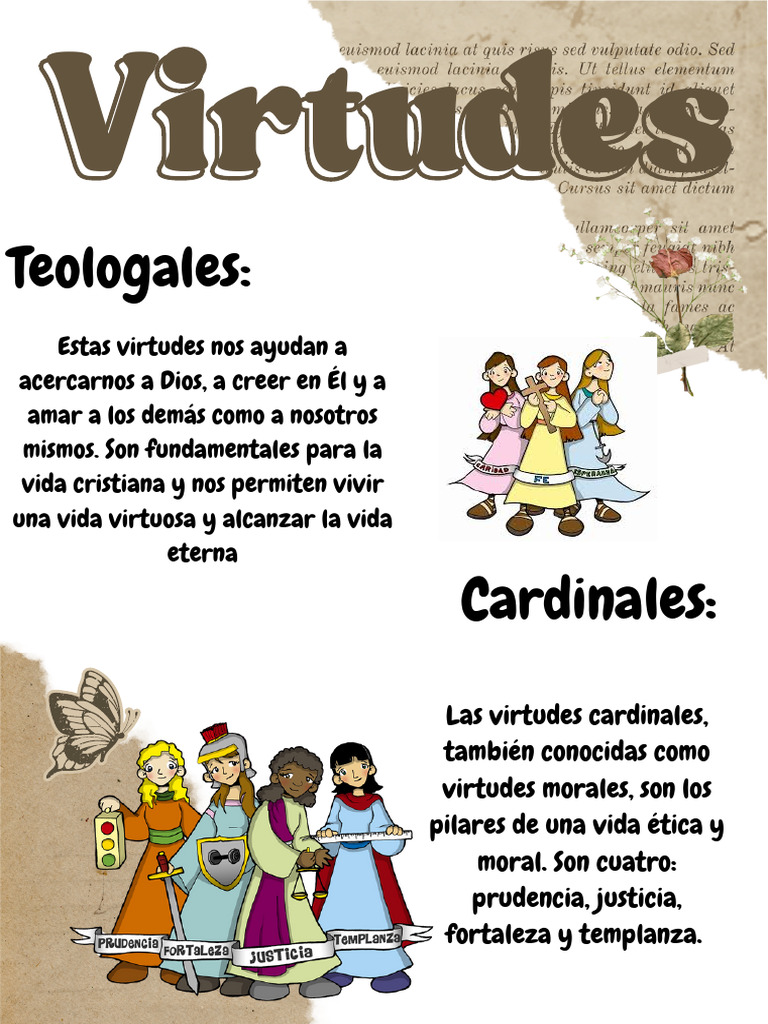 Virtudes Teologales y Cardinales | PDF