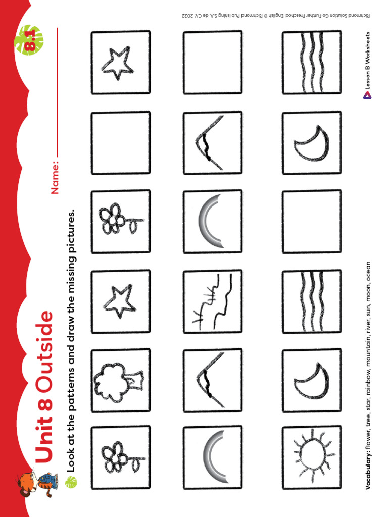 RSGFPE L3 LessonBWorksheet U8 | PDF