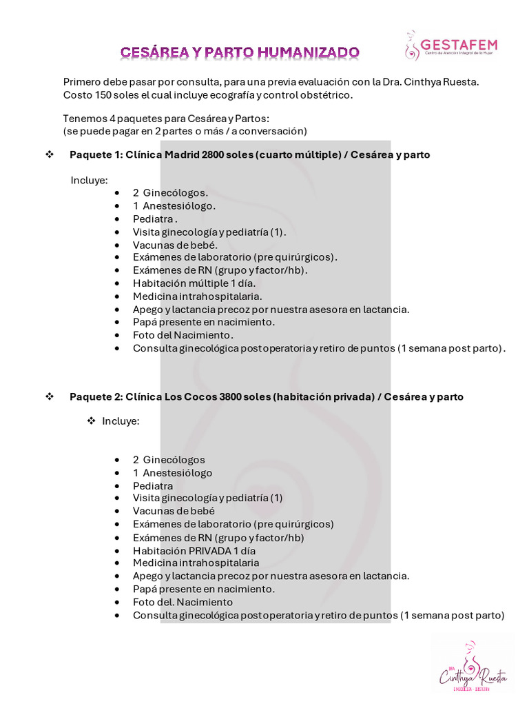 Cesárea Y Parto Humanizado Pdf Parto Seccion De Cesárea