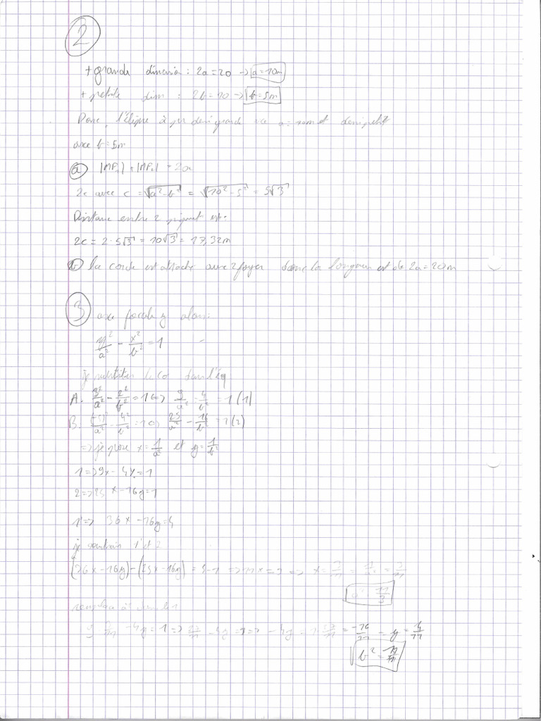 Math Conique 2 | PDF