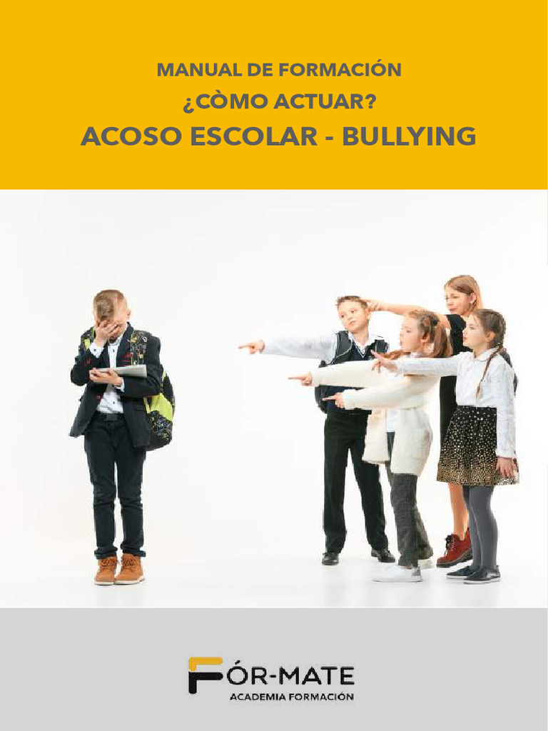 Curso de Intervención en Bullying Escolar | PDF | Abuso infantil | Agresión