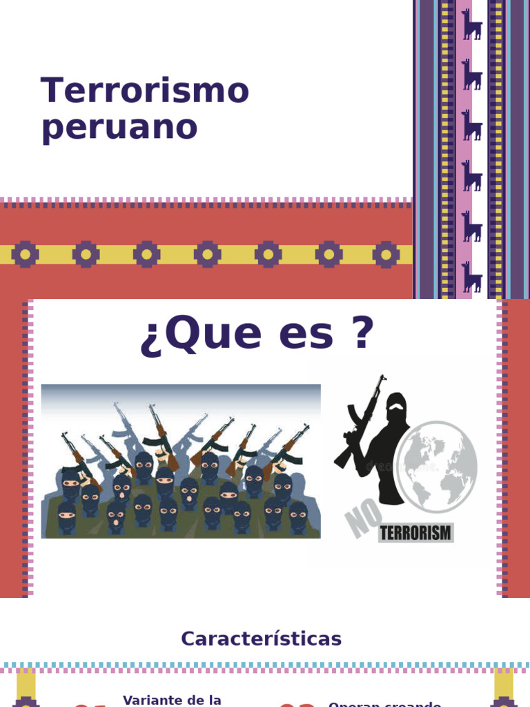 Terrorismo | PDF | Perú