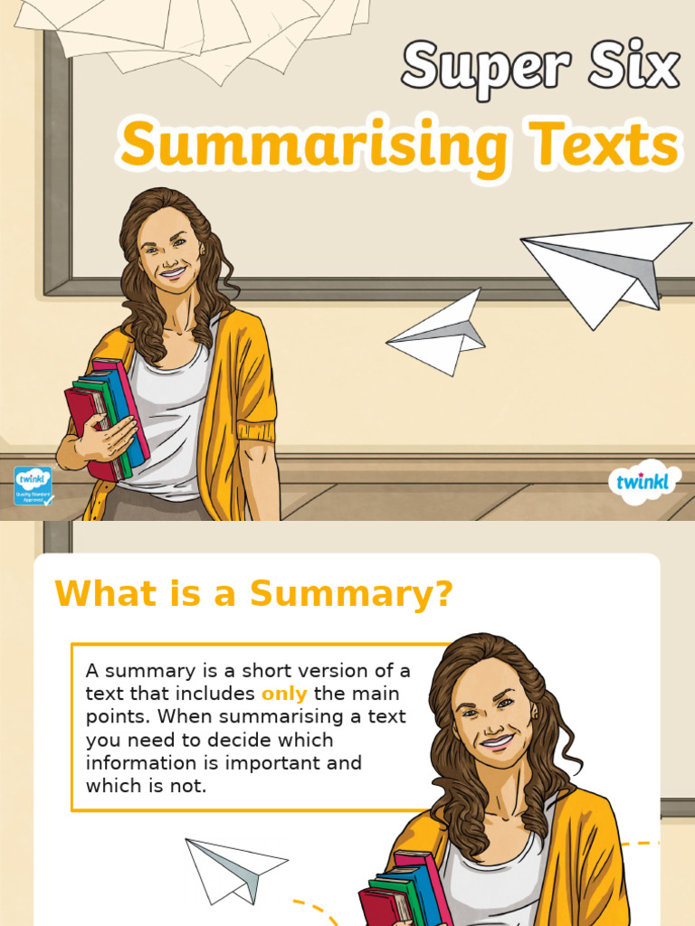 Au L 1646104290 Super Six Summarising Powerpoint Ver 1 | PDF | Cats ...
