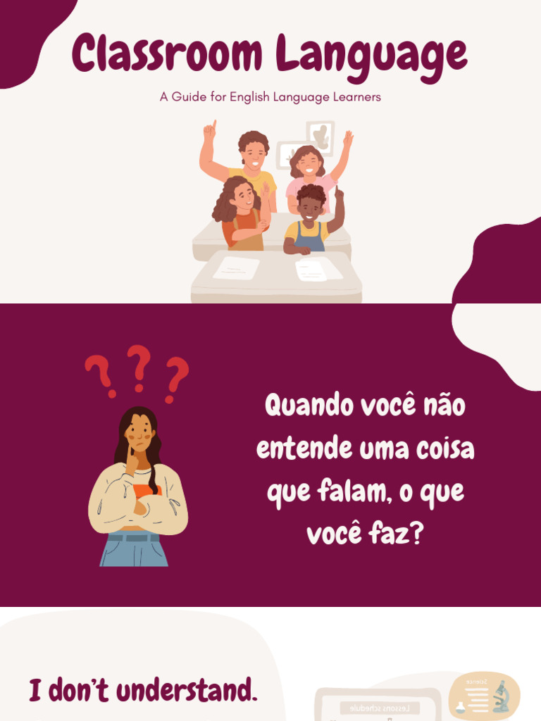 Useful Classroom Expressions | PDF