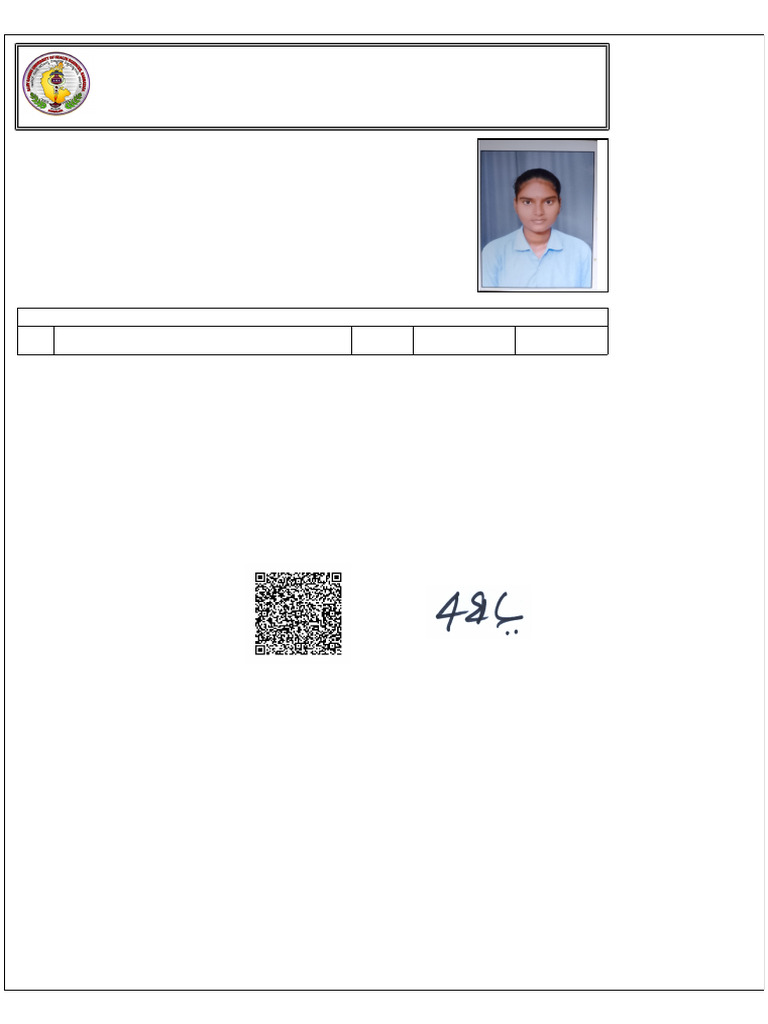 HallTicket 28052025175311 | PDF