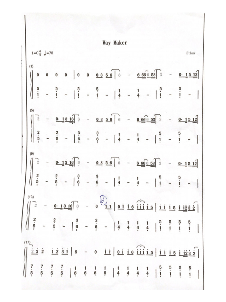 Way Maker | PDF