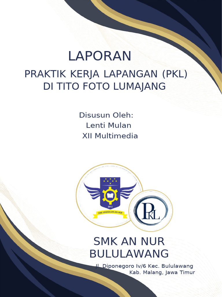 Format Laporan PKL 2024 Lenti | PDF