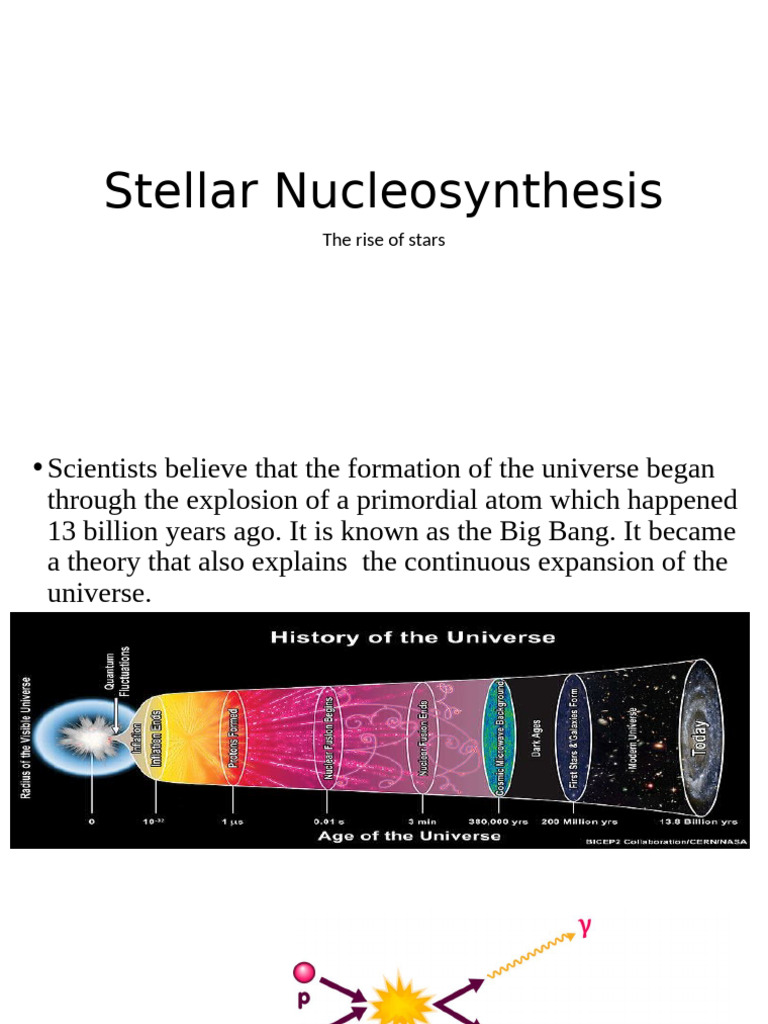 Stellar Nucleosynthesis Processes Explained | PDF | Neutron | Nuclear ...