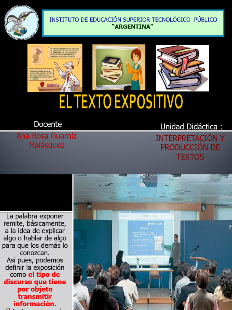 El Texto Expositivo | PDF | Aprendizaje | Comunicación
