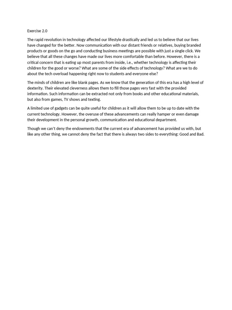 Intro. To Microsoft Word - Exercise 1 | PDF