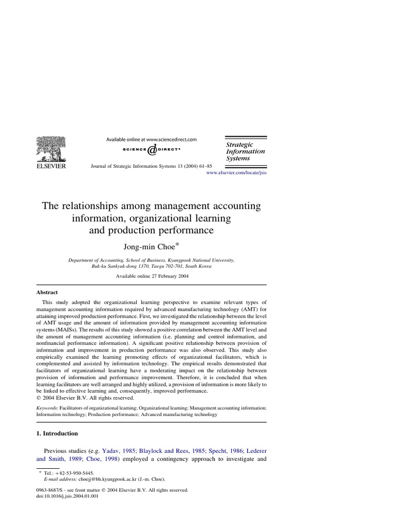 MAIS Production Performance | PDF | Survey Methodology | Linear Regression