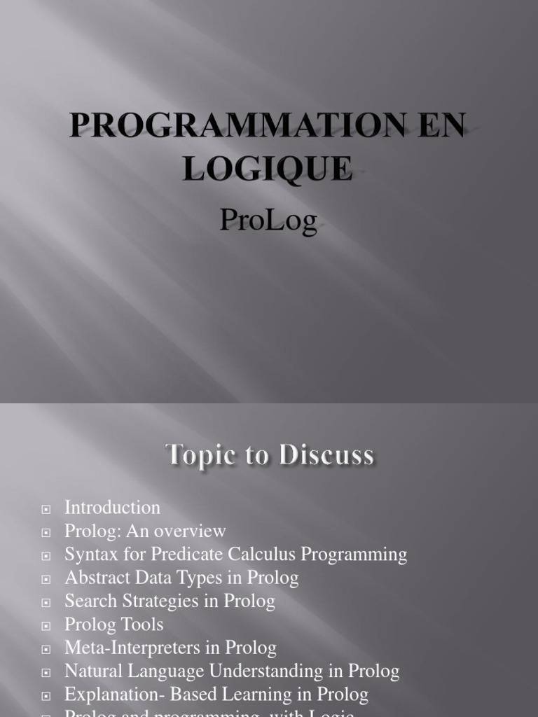 Prolog | PDF | Message Passing Interface | Programming Language