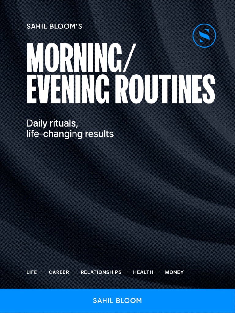 Morning-Evening-Routines | PDF | Mind | Sleep
