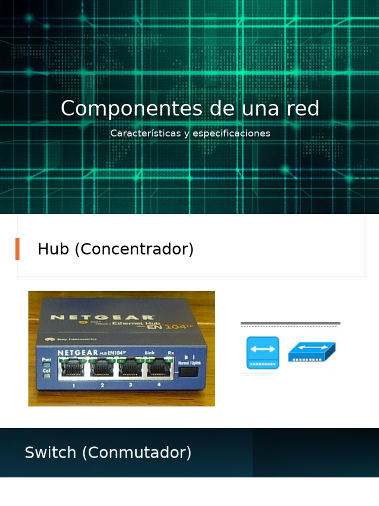 Componentes de Una Red | PDF