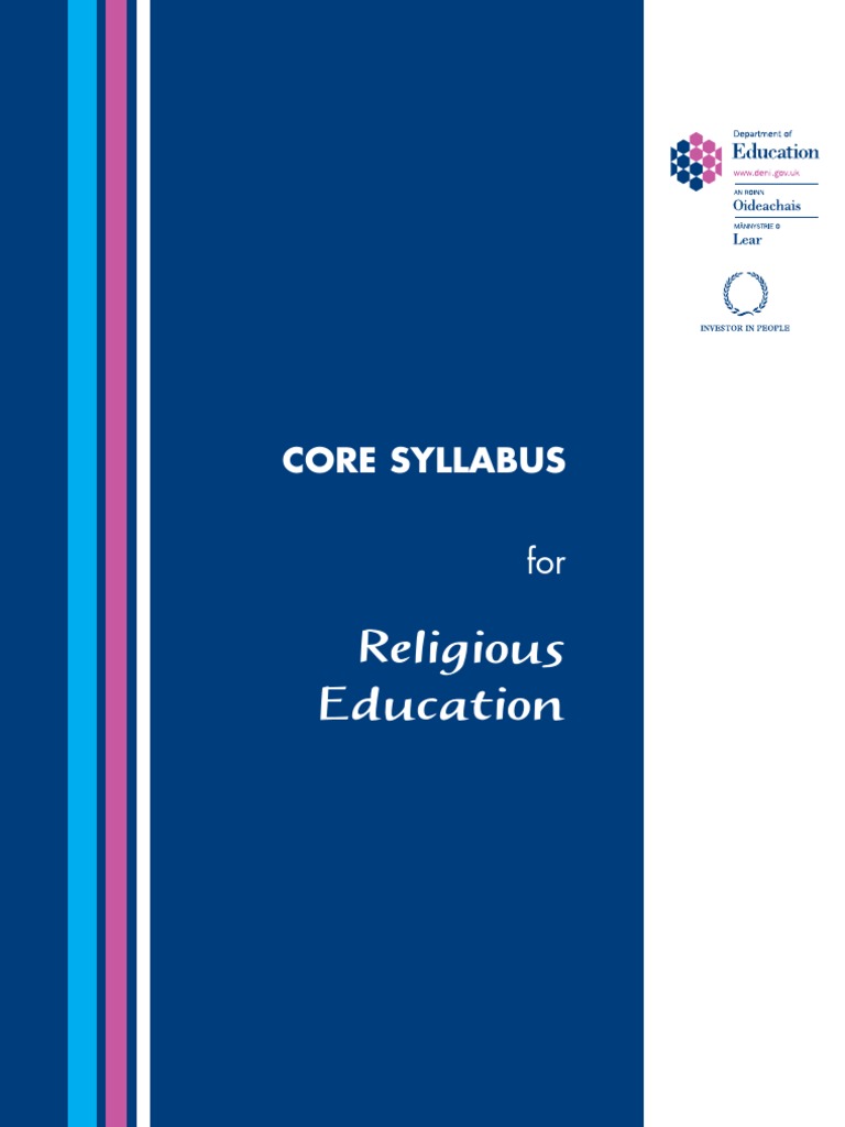 Revised Core Syllabus For Religious Education | PDF | Gospel Of Matthew ...