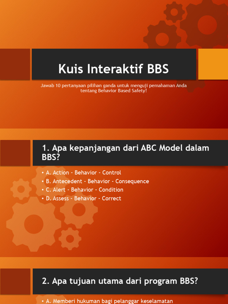 Behavior Based Safety | PDF