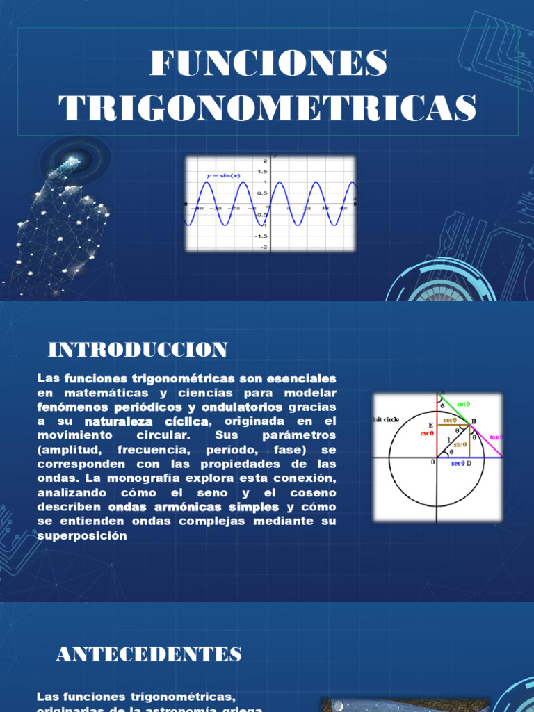 Funciones Trigonometricas | PDF