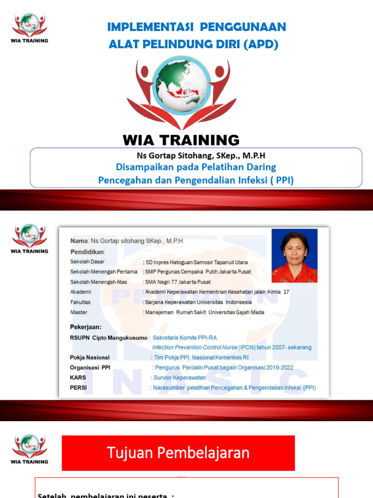 Penggunaan APD dalam Pencegahan COVID-19 | PDF