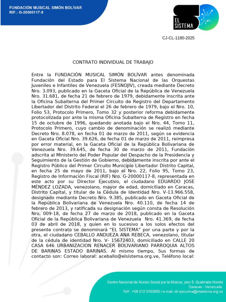 Var Www HTML SideContratos Static Resultados PDF CEBALLO ANDUEZA ANA REBECA | PDF | Derecho ...