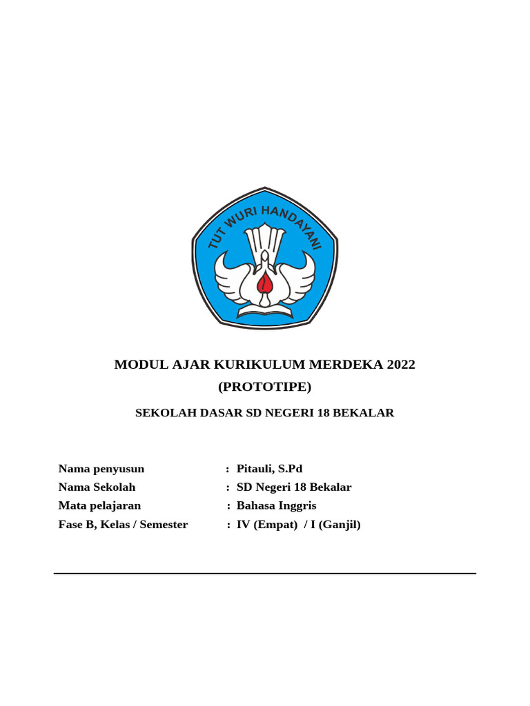 Modul b.ing 4 Sem 1 Ok | PDF