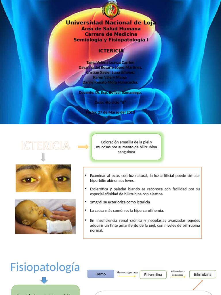 Ictericia: Causas y Diagnóstico Médico | PDF | Hepatitis | Cirrosis