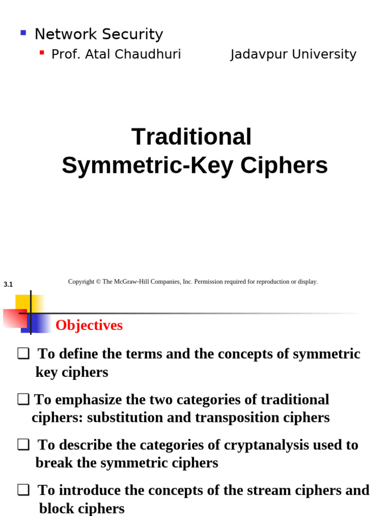 Traditional Symmetric Cryptography (3) | PDF | Cipher | Cryptanalysis