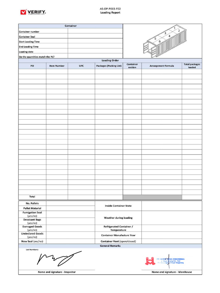 New Loading Report Horn Ming 1.2 | PDF
