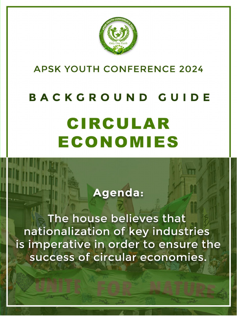 Circular Economies Real | PDF | Sustainability | Developing Country