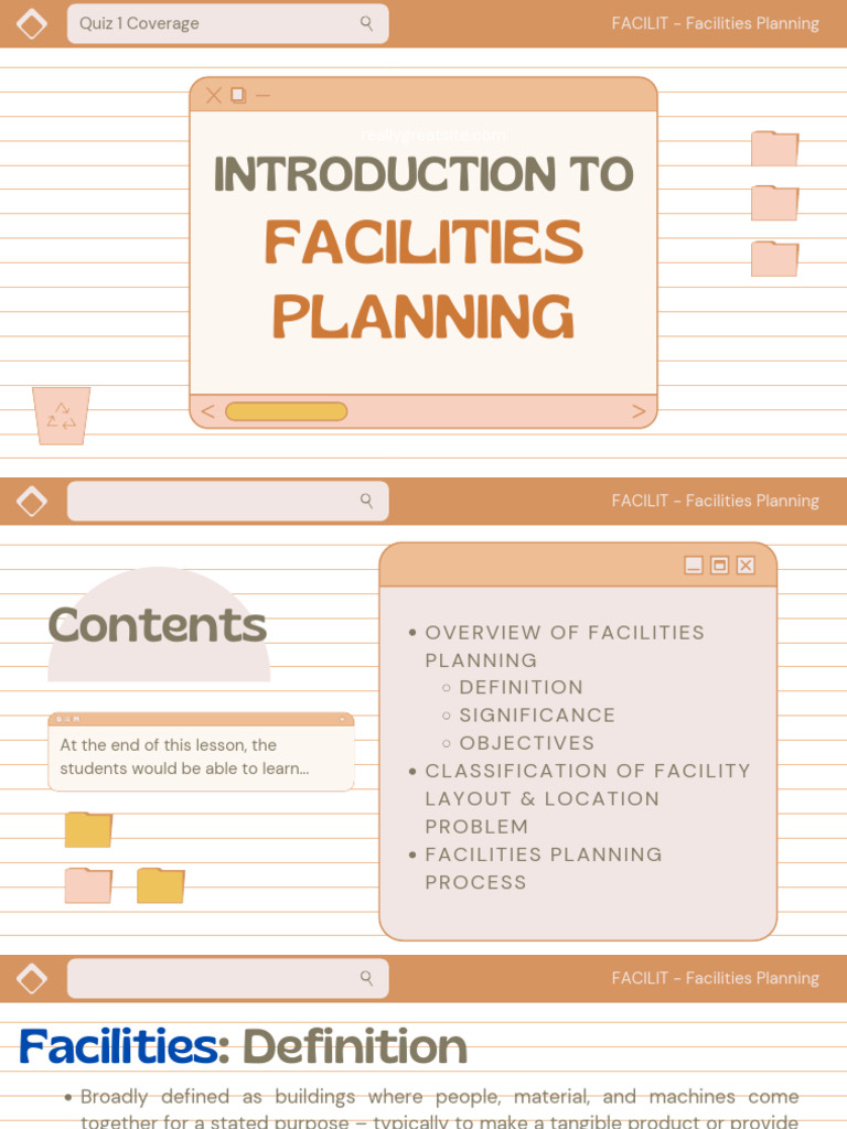 Q1.1 Introduction To Facilities Planning V2 | PDF | Warehouse | System