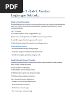 Soal Denah Kelas 3 IPAS | PDF