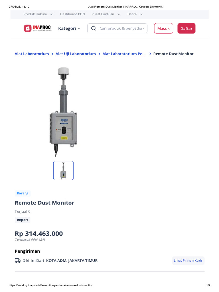 Remote Dust Monitor for Sale | PDF