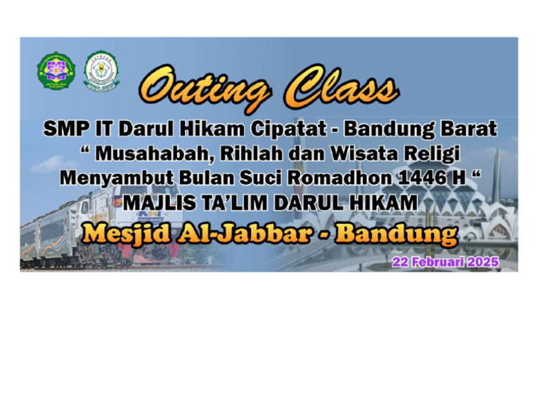 Spanduk Outing Class | PDF