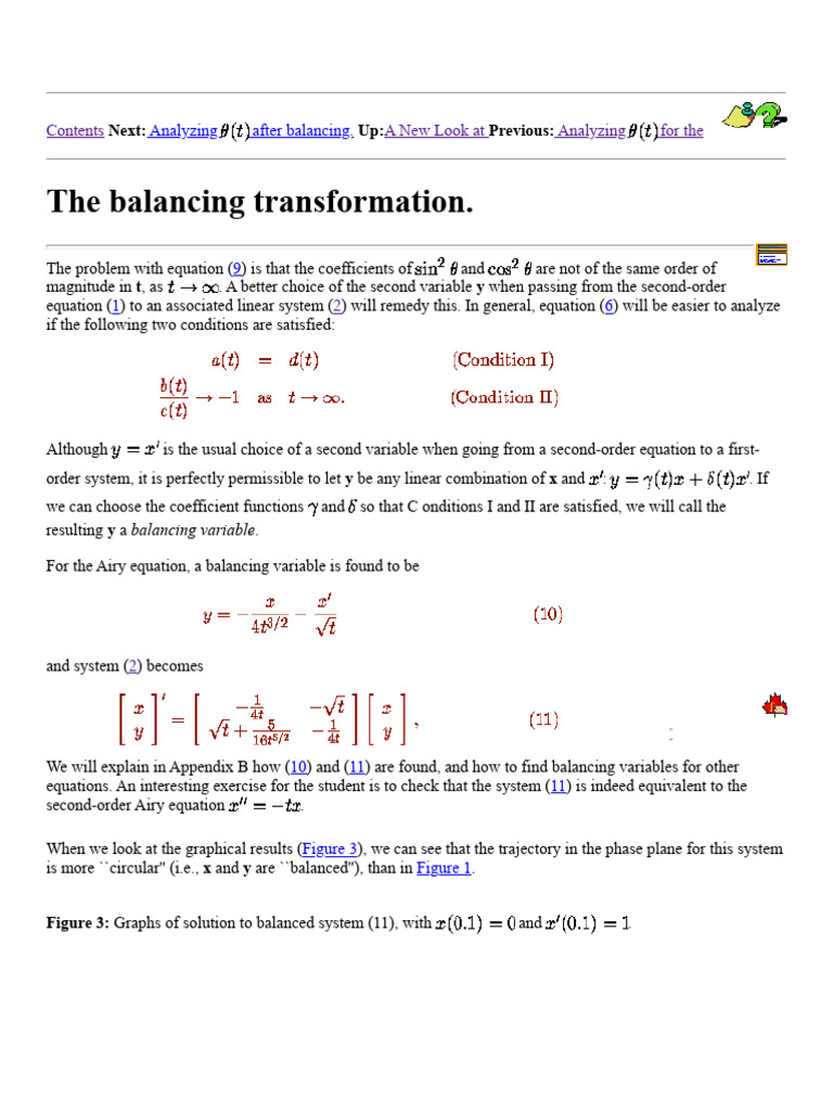 Balancing Variables in Differential Equations | PDF